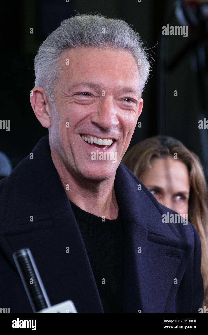Madrid, Spain. 12th Apr, 2023. Vincent Cassel attends the premiere of ...