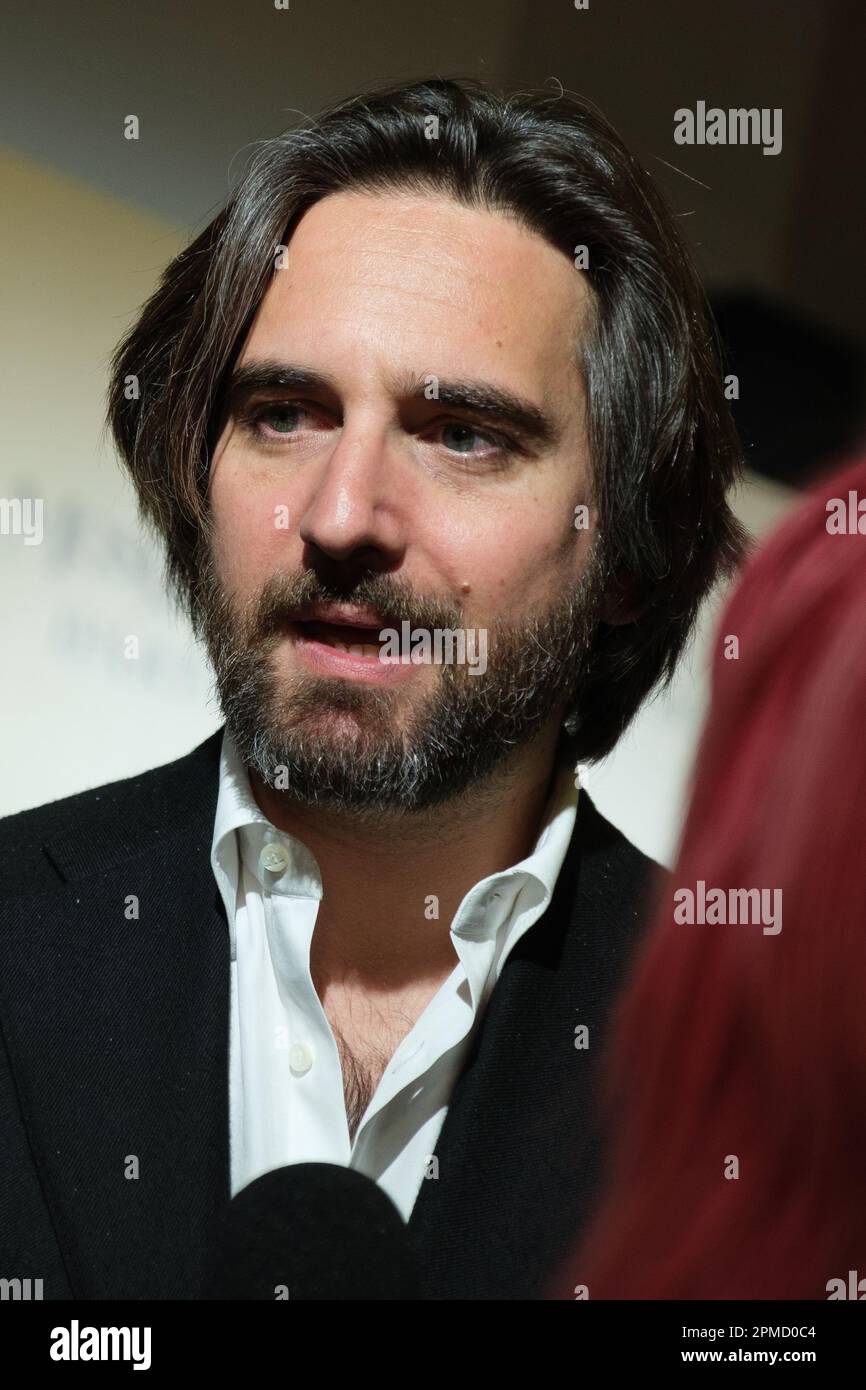 Madrid, Spain. 12th Apr, 2023. Dimitri Rassam attends the premiere of ...