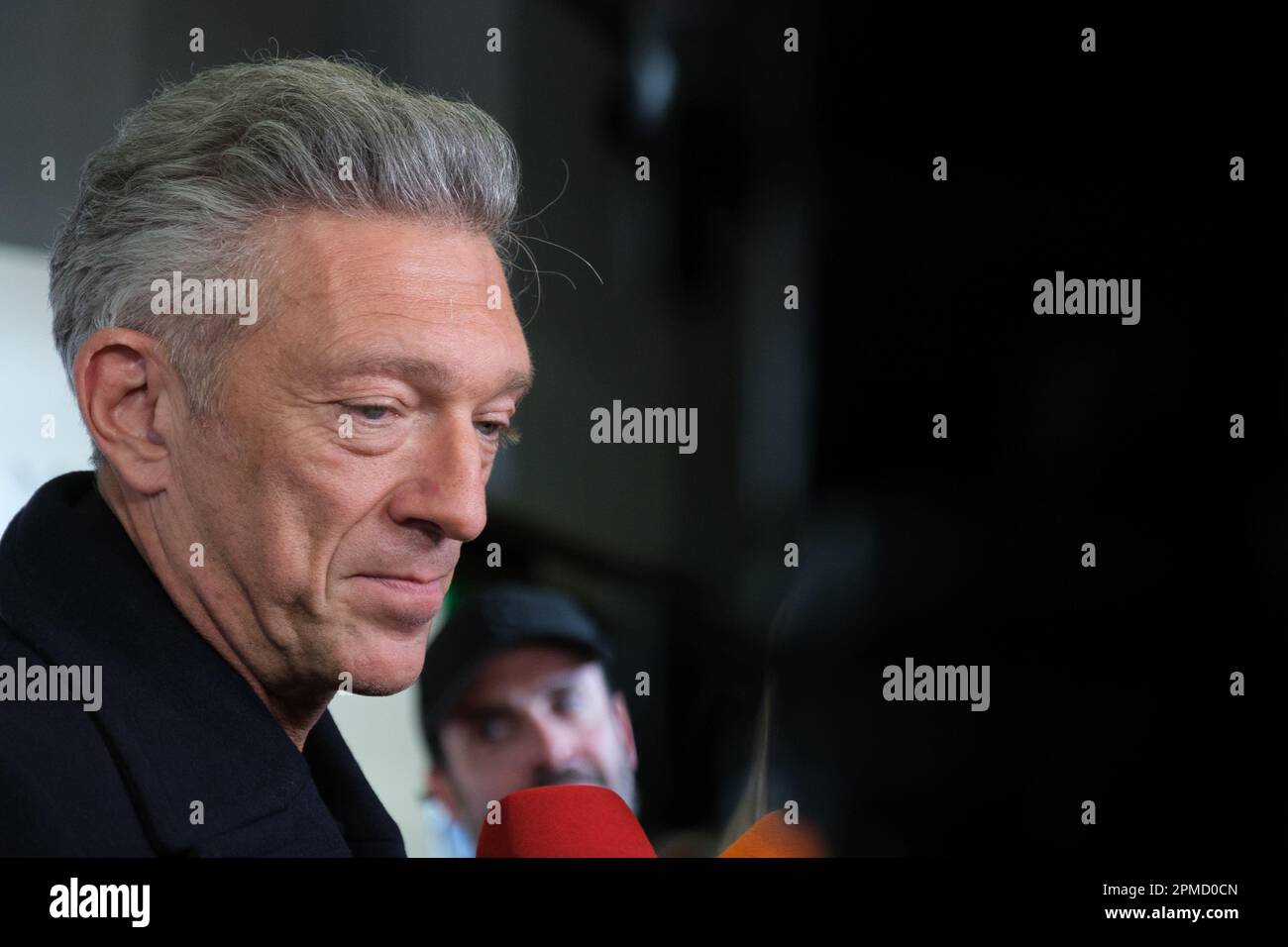 Madrid, Spain. 12th Apr, 2023. Vincent Cassel attends the premiere of ...