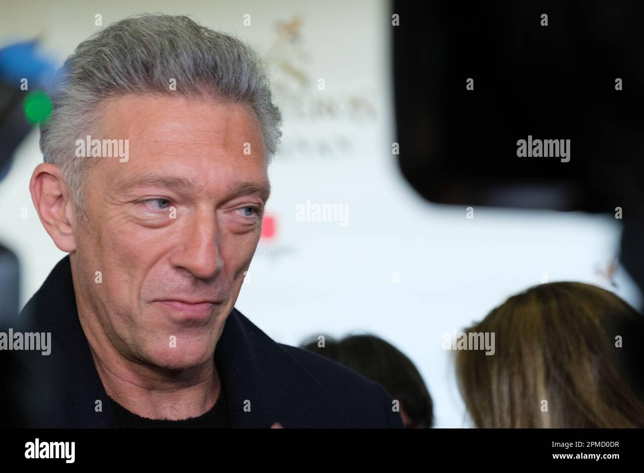 Madrid, Spain. 12th Apr, 2023. Vincent Cassel attends the premiere of ...