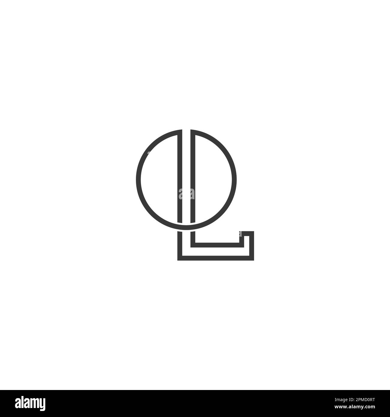 Alphabet Initials logo OL, LO, O and L Stock Vector Image & Art - Alamy