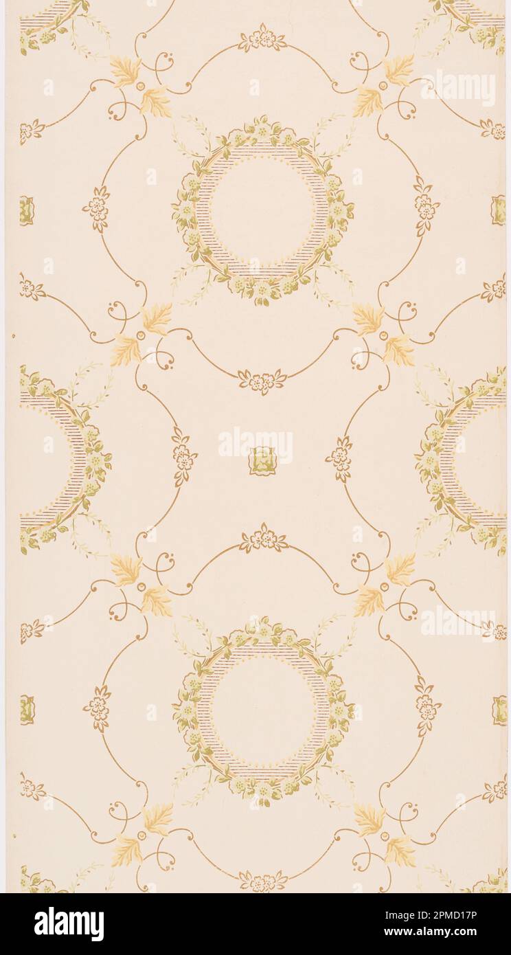 Ceiling Paper (USA); machine-printed paper, liquid mica; 94.5 x 48 cm ...