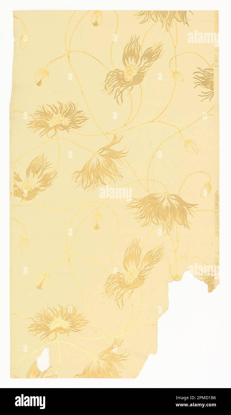 Ceiling Paper (USA); machine-printed; 89 x 51 cm (35 1/16 x 20 1/16 in ...