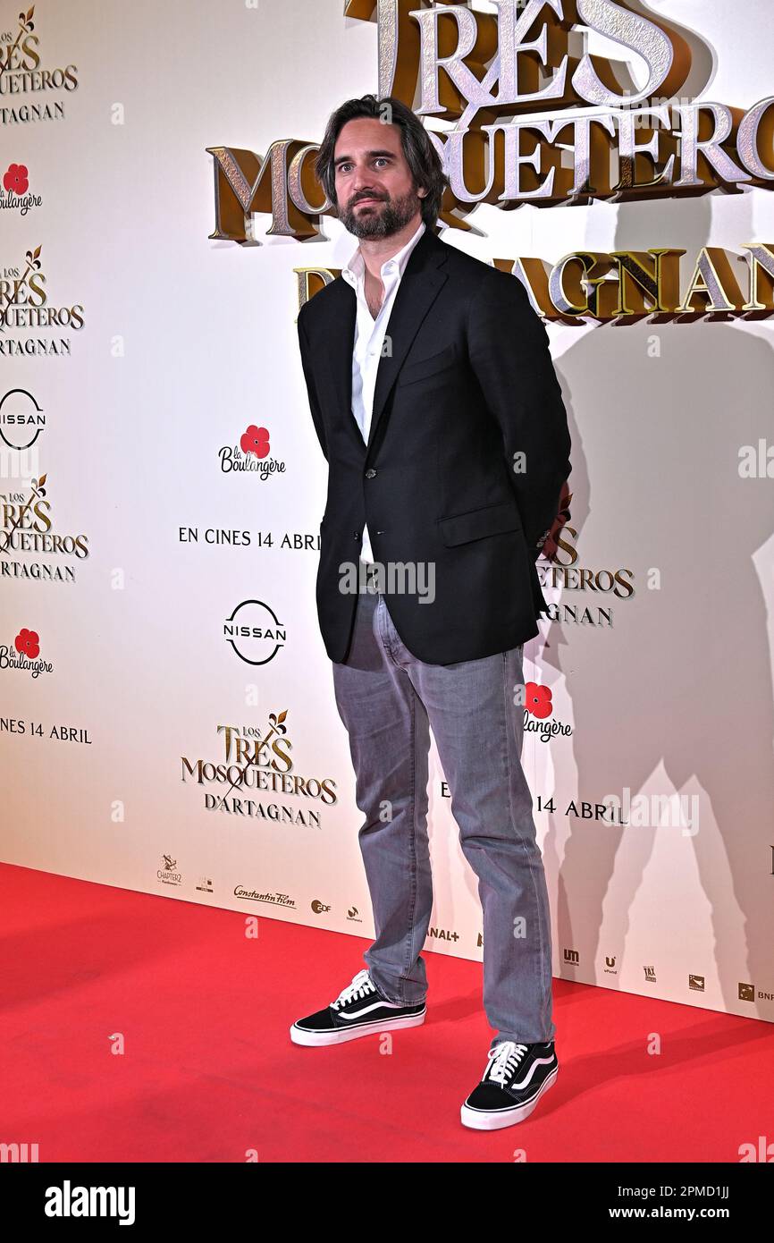 Dimitri Rassam at the premiere of the new movie 'The Three Musketeers ...