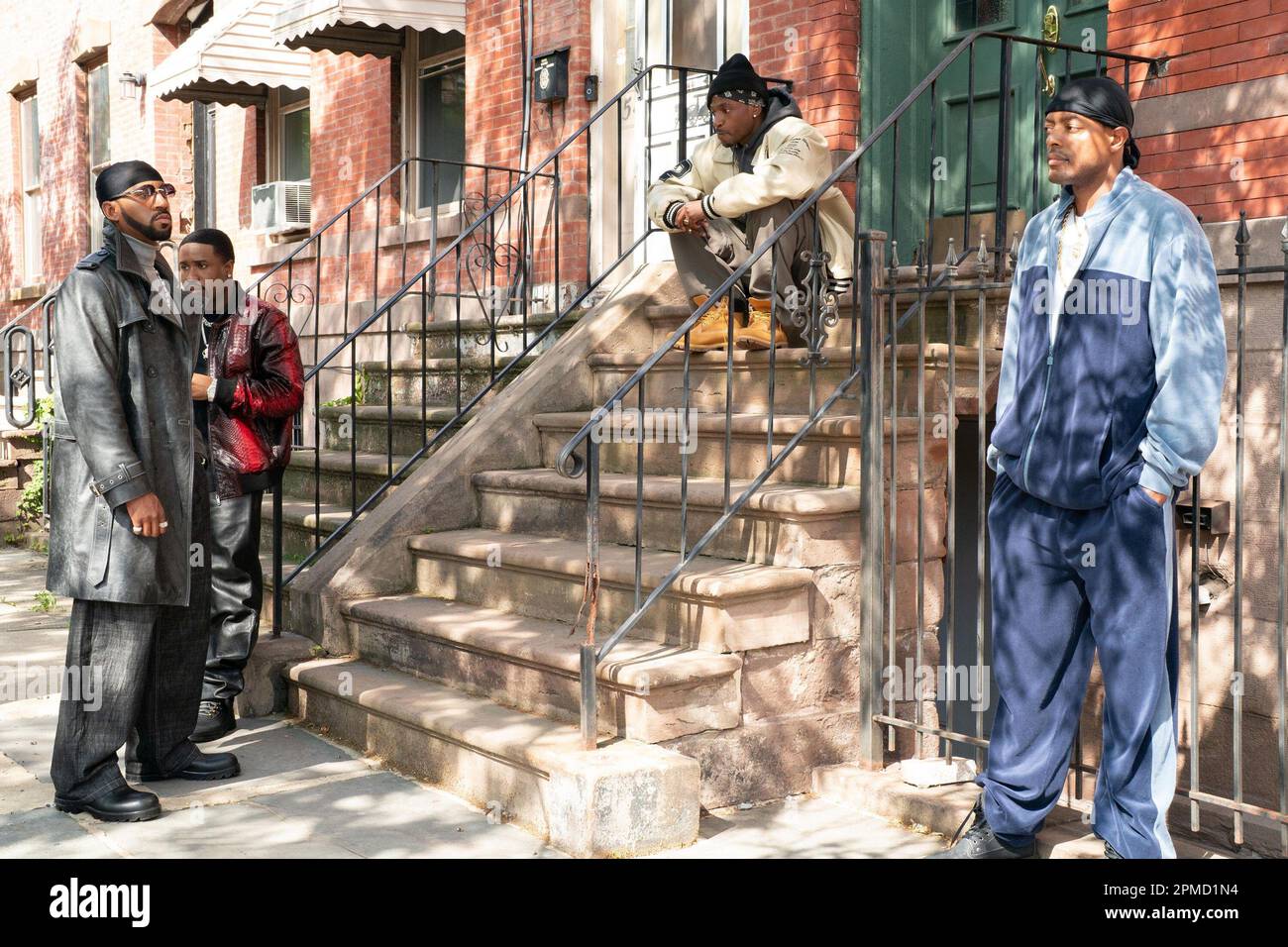 WU-TANG: AN AMERICAN SAGA, from left: Siddiq Saunderson as Ghostface Killah, Shameik Moore as ...