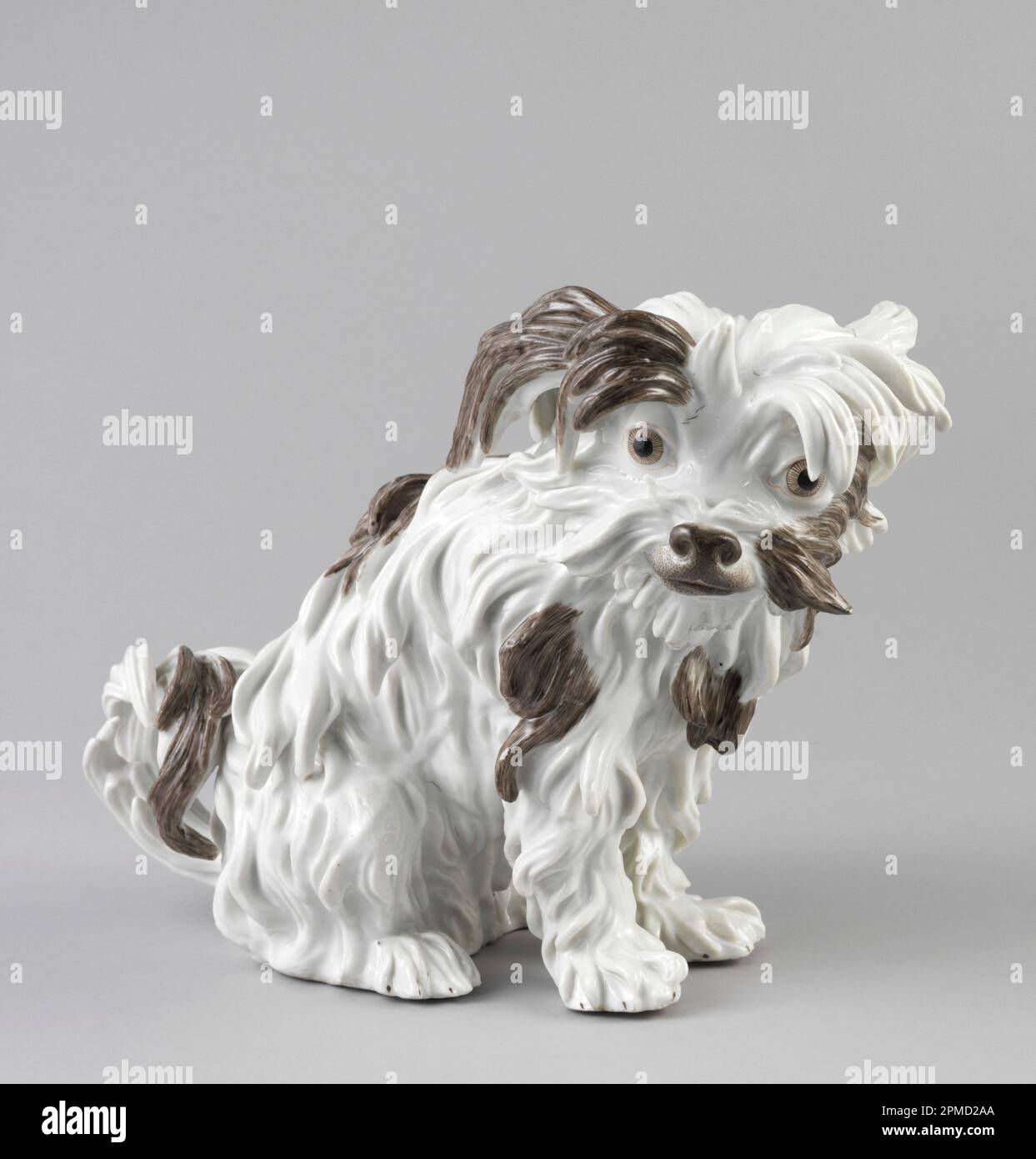 Figure of a Dog Figure; After Johann Joachim Kändler (German, 1706–1775 ...