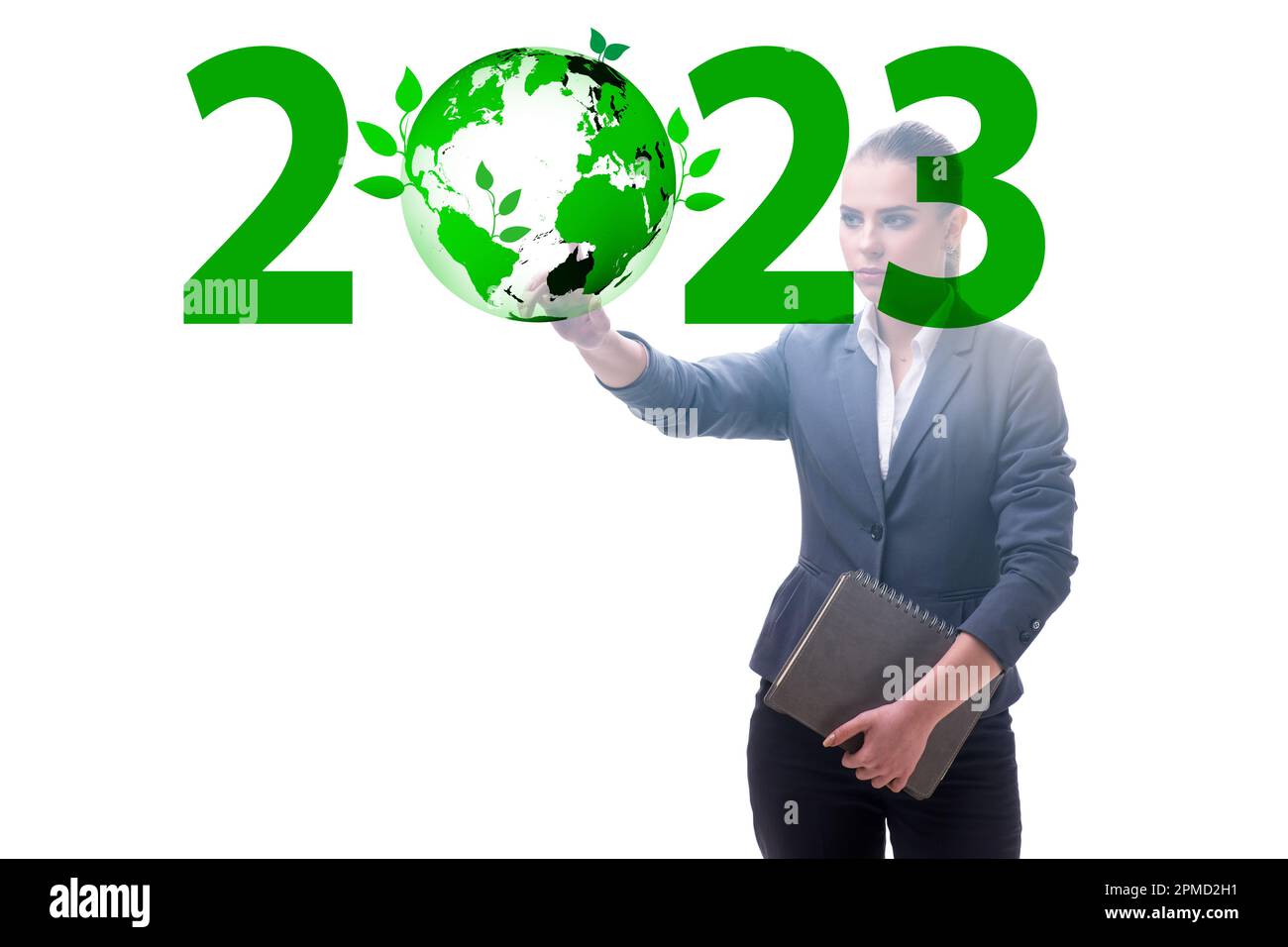 Year of 2023 in the ecological concept Stock Photo - Alamy