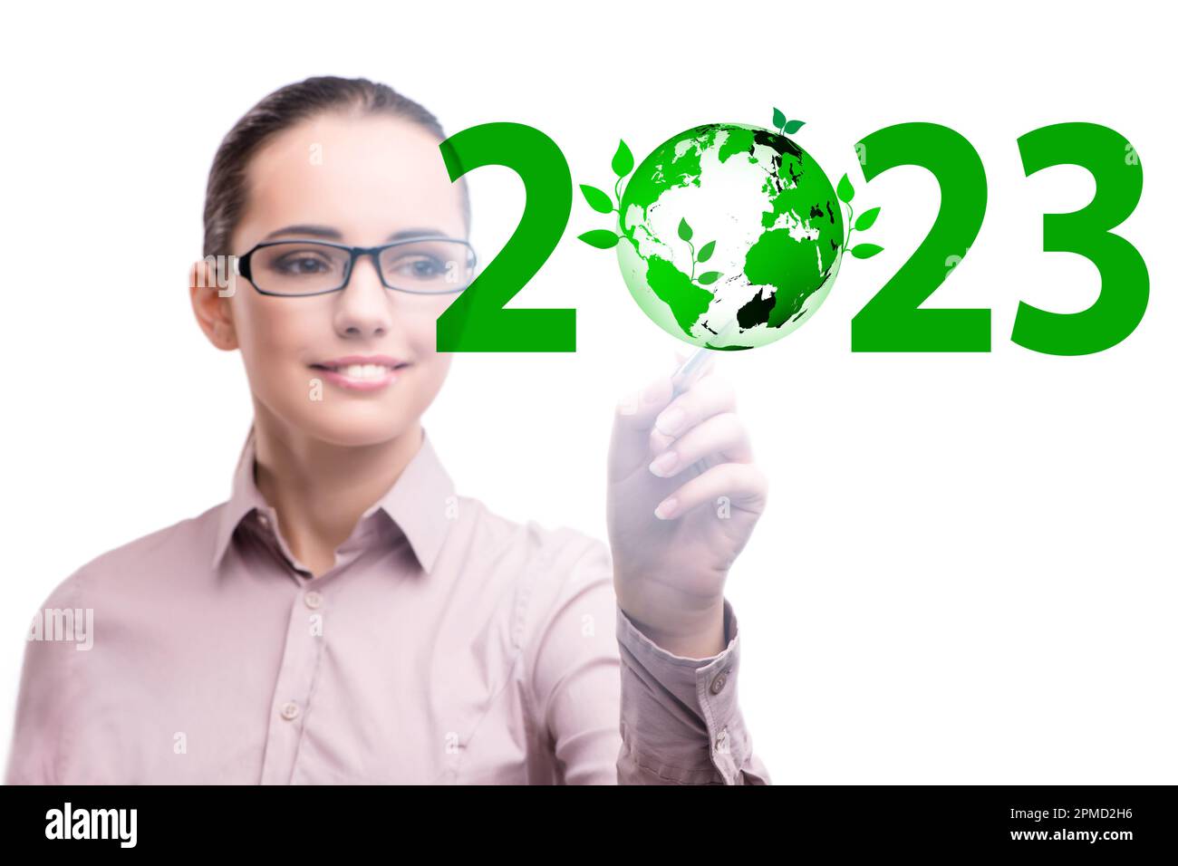 Year of 2023 in the ecological concept Stock Photo - Alamy