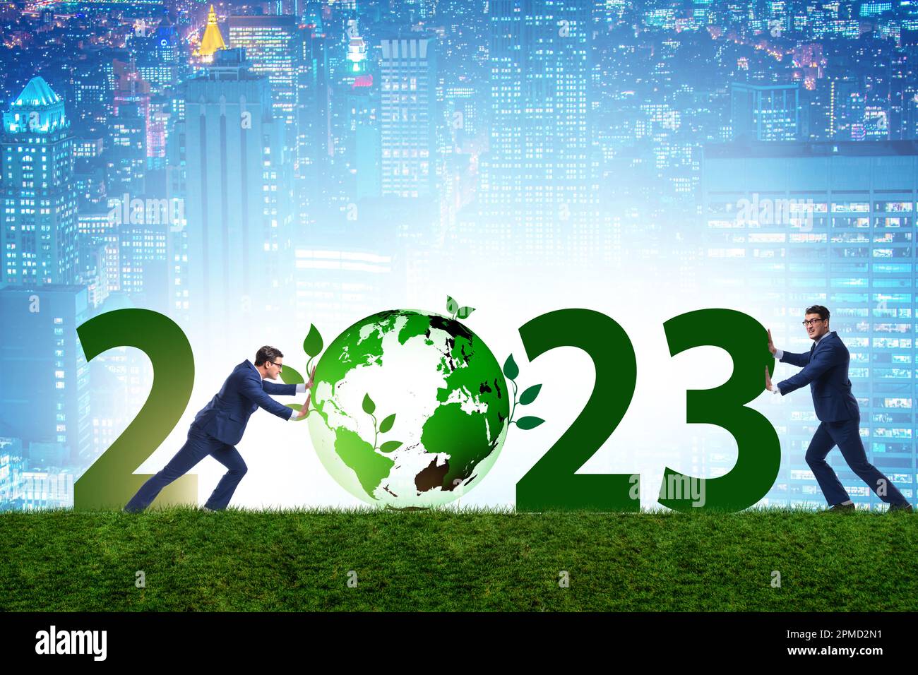 Year of 2023 in the ecological concept Stock Photo - Alamy