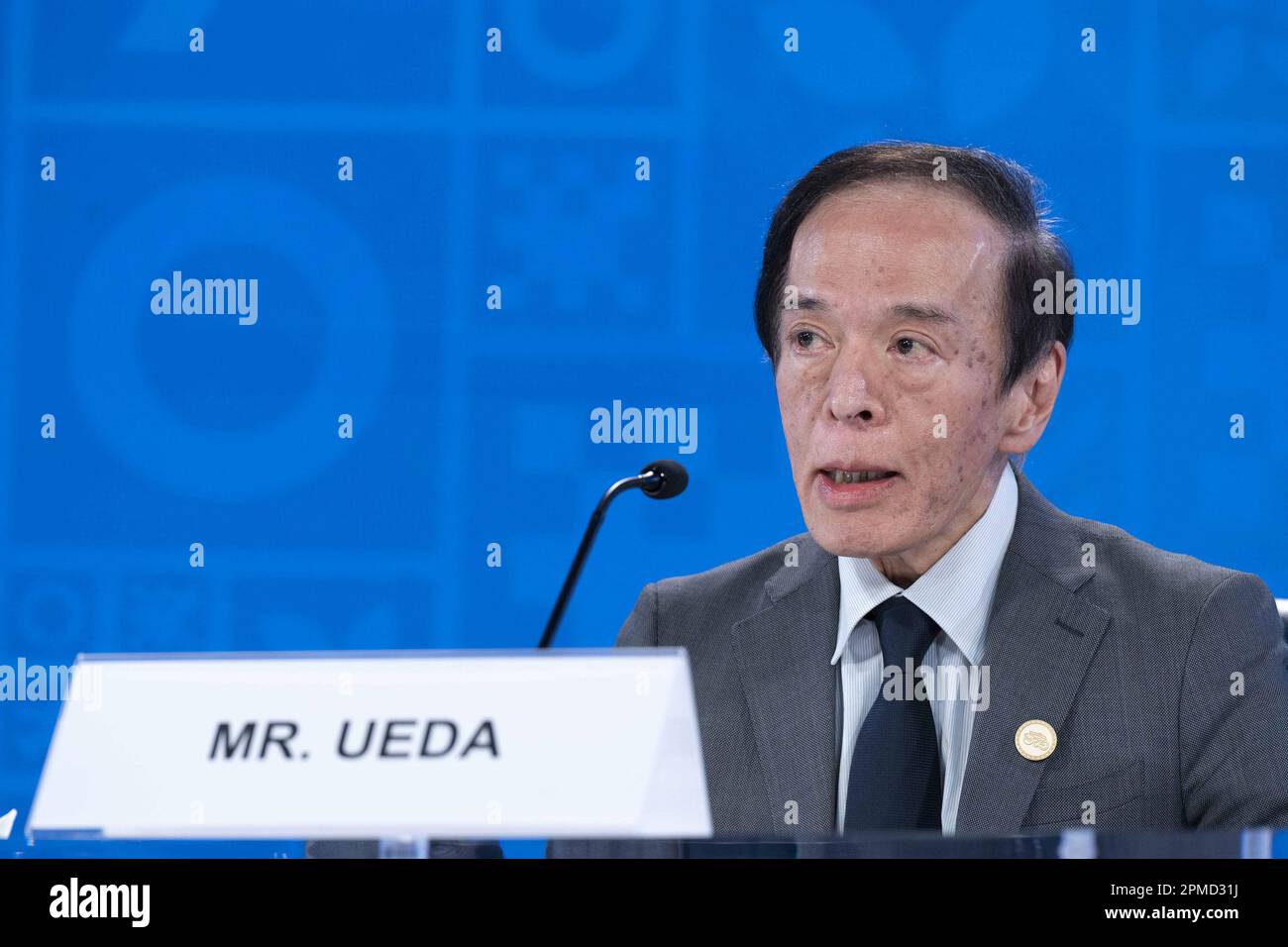 Washington, United States. 12th Apr, 2020. Central Bank Governor of ...