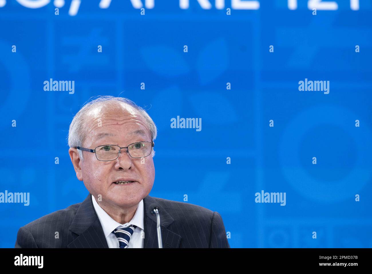 Washington, United States. 12th Apr, 2020. Minister of Finance of Japan ...