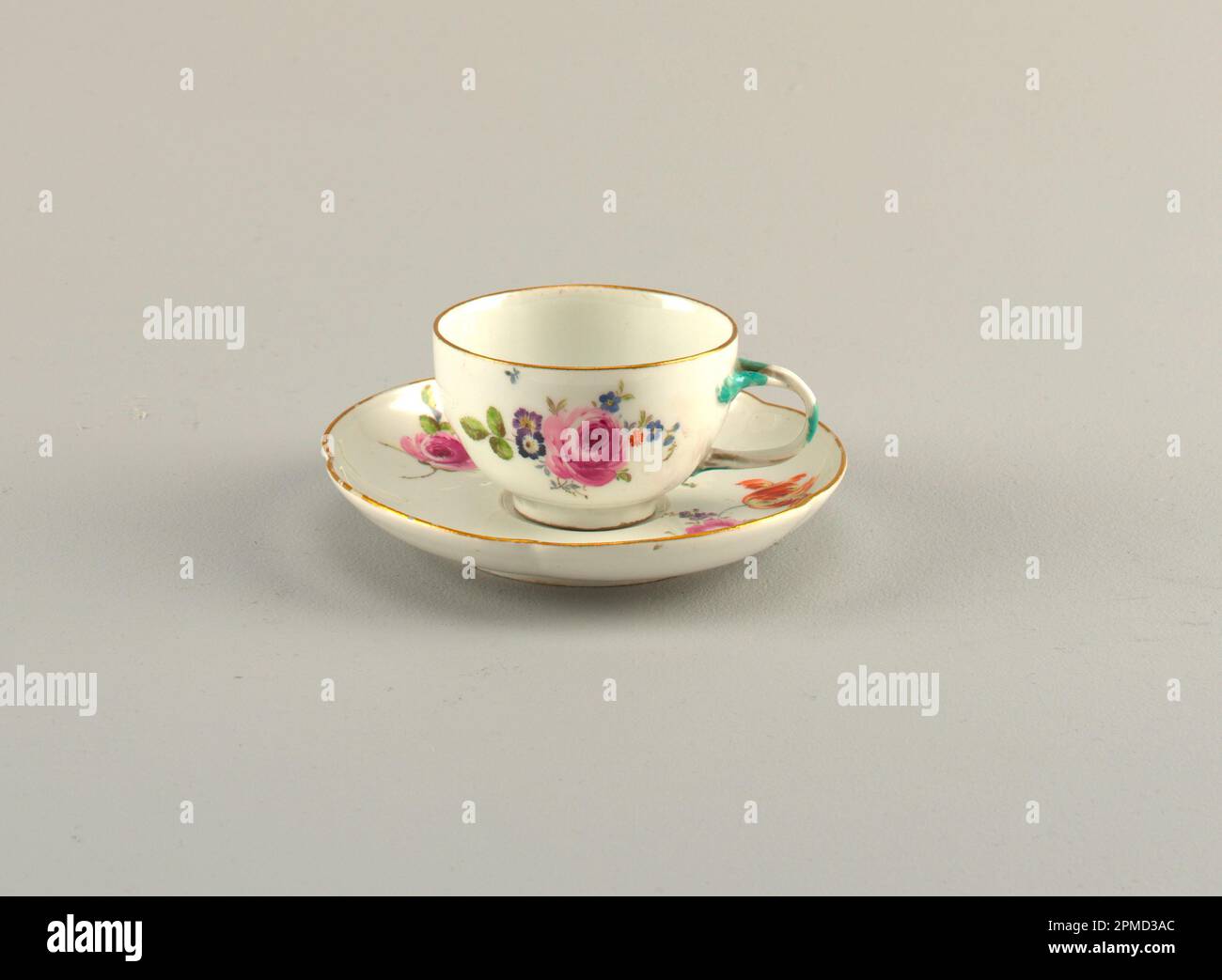 Cup and Saucer Cup And Saucer; Manufactured by Meissen Porcelain ...