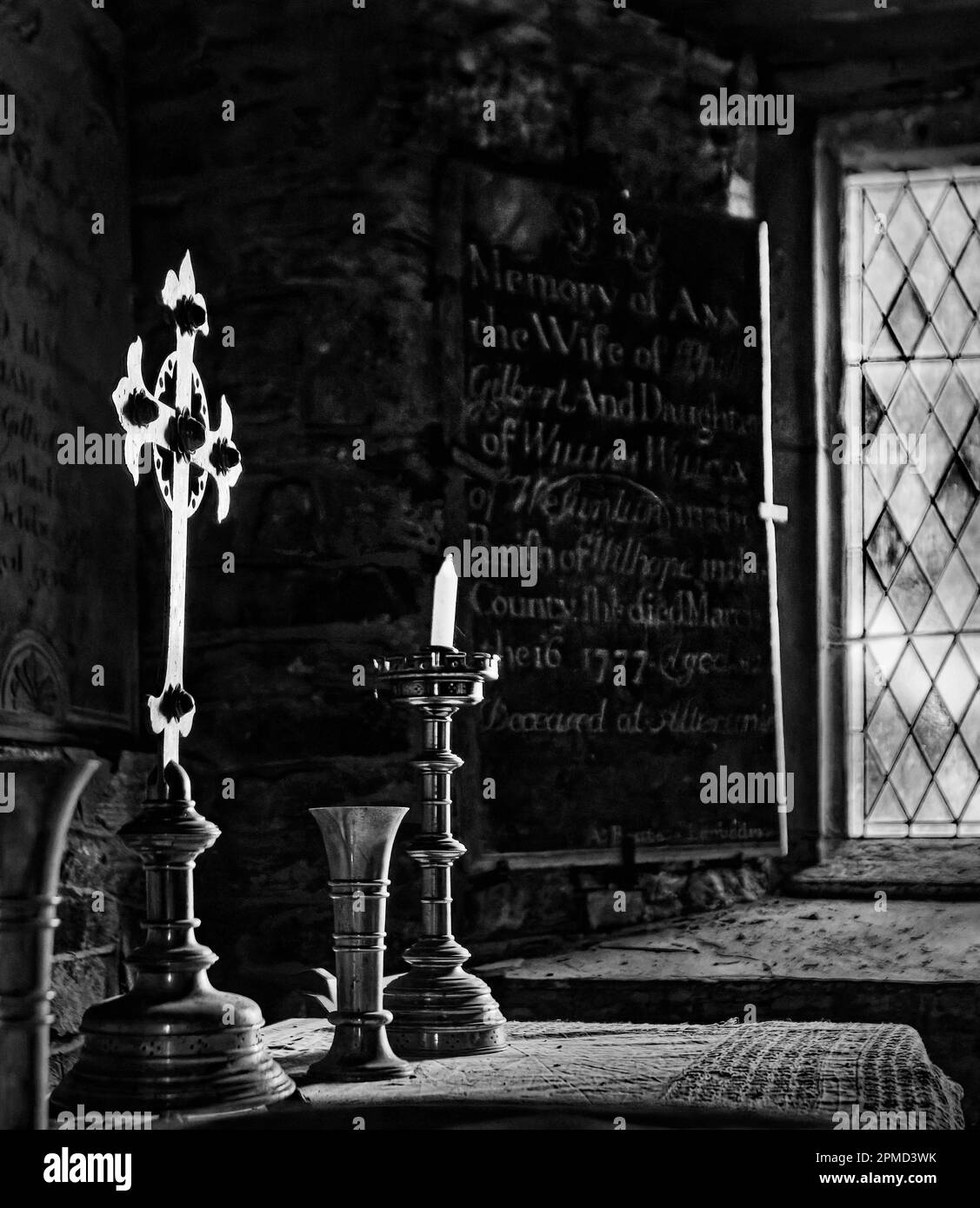 Welsh churches Black and White Stock Photos & Images - Alamy