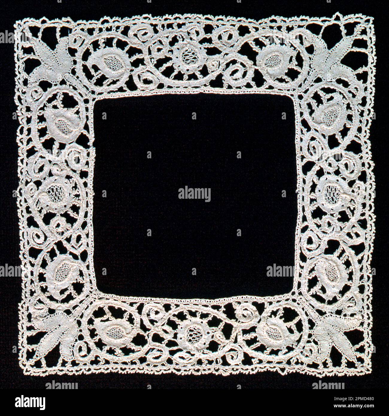 Border Of A Chalice Cover (Italy); linen Stock Photo - Alamy