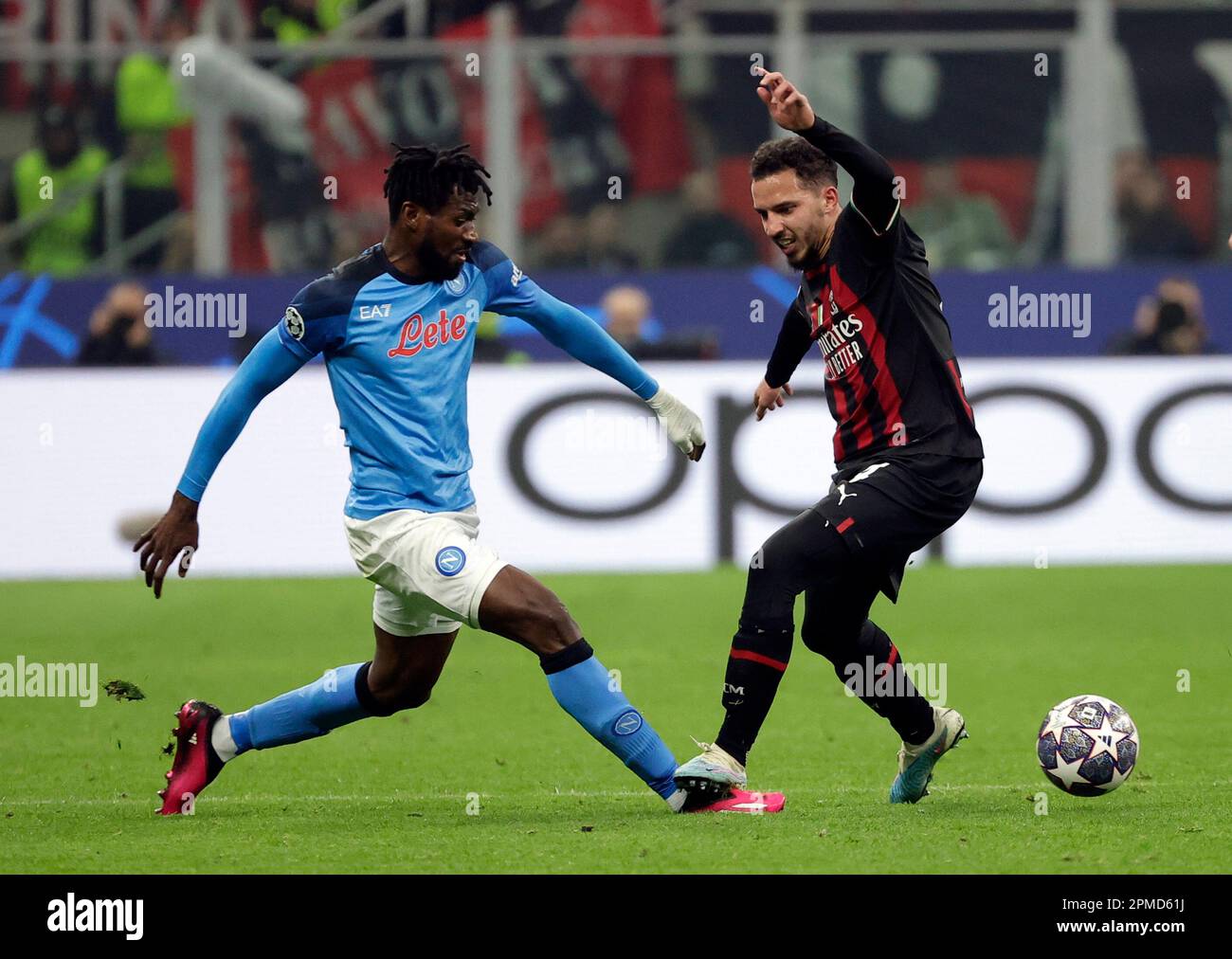 Stadio San Siro, Milan, Italy, 12th April 2023; Champions League ...