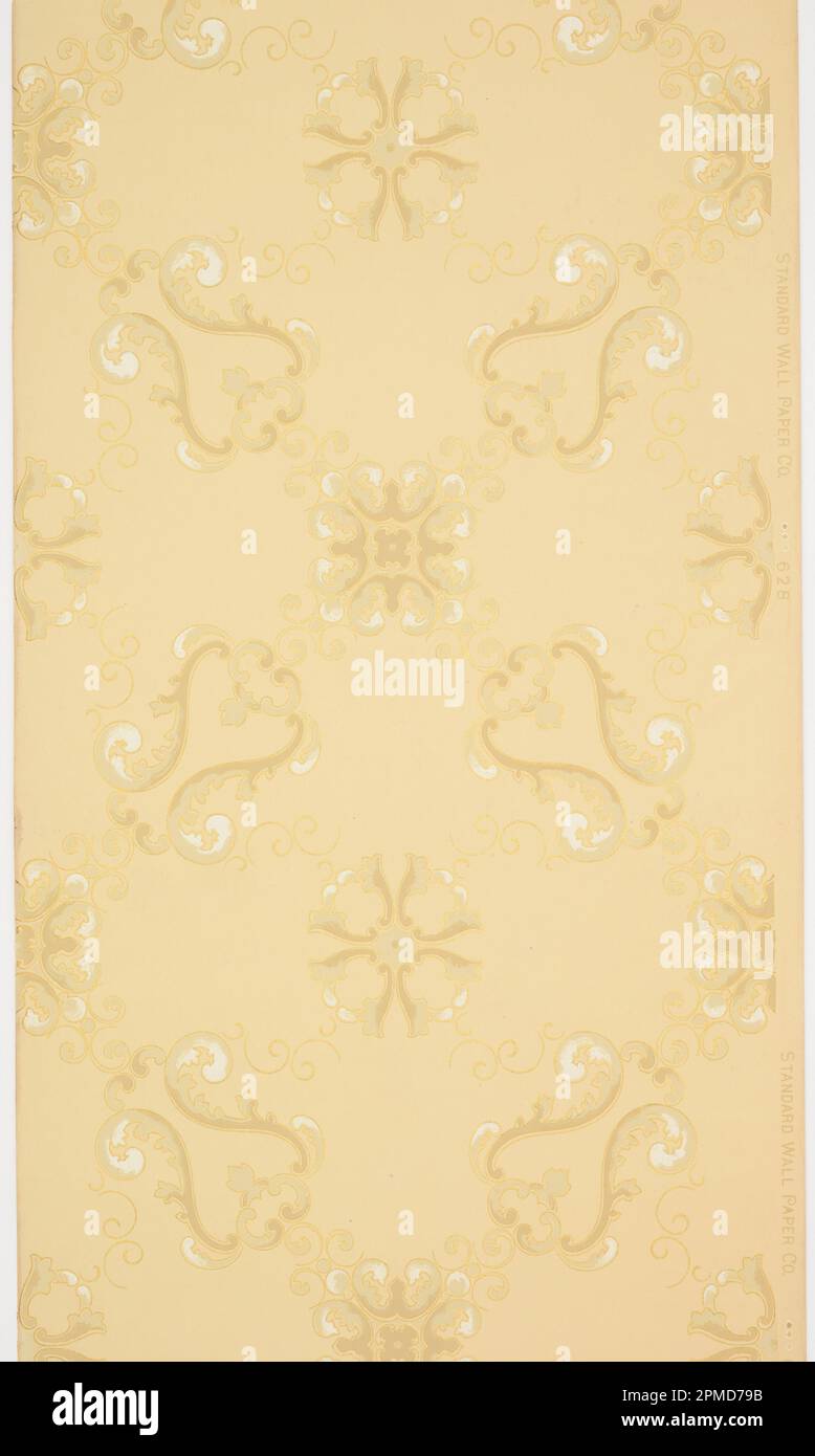 Ceiling Paper (USA); Manufactured by Standard Wall-Paper Company ...