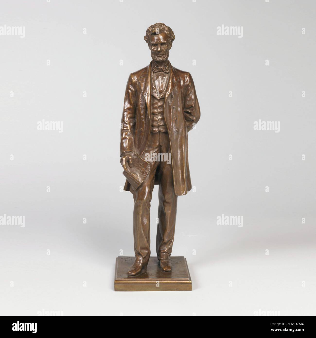 Abraham Lincoln Figure; George E. Bissell (1839 – 1920), Gorham Company ...