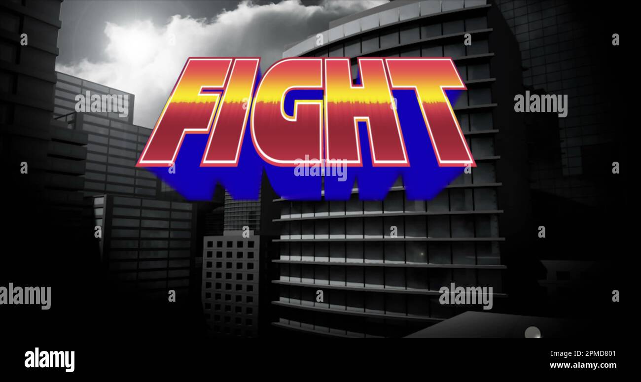 Fight montage hi-res stock photography and images - Alamy