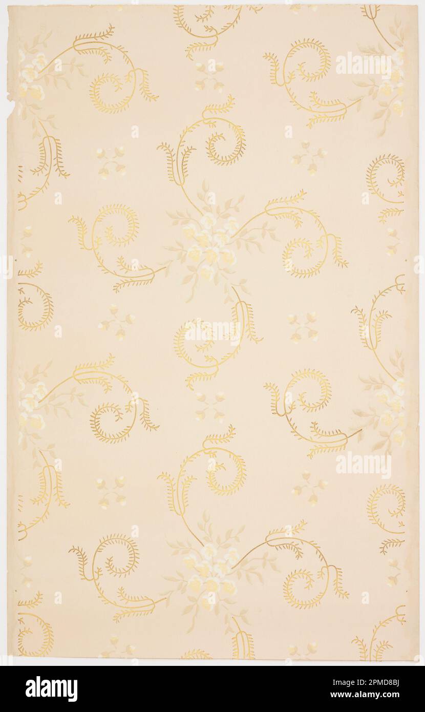 Ceiling Paper (USA); Manufactured by Keystone Wall-Paper Company ...