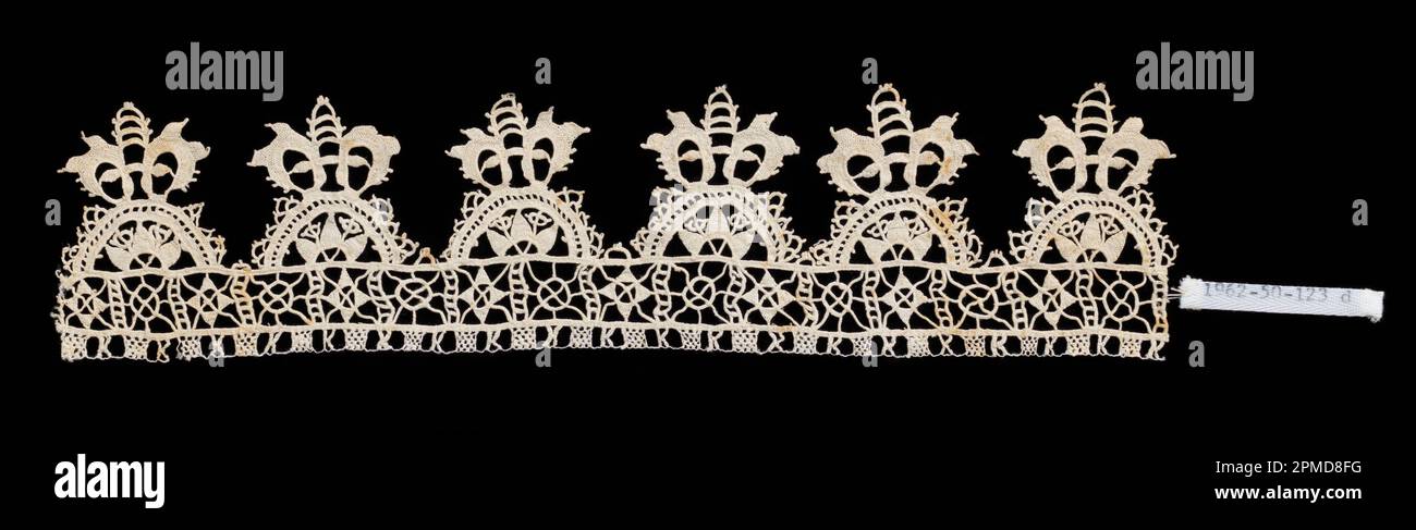 Border (Spain); linen; Bequest of Richard Cranch Greenleaf in memory of ...