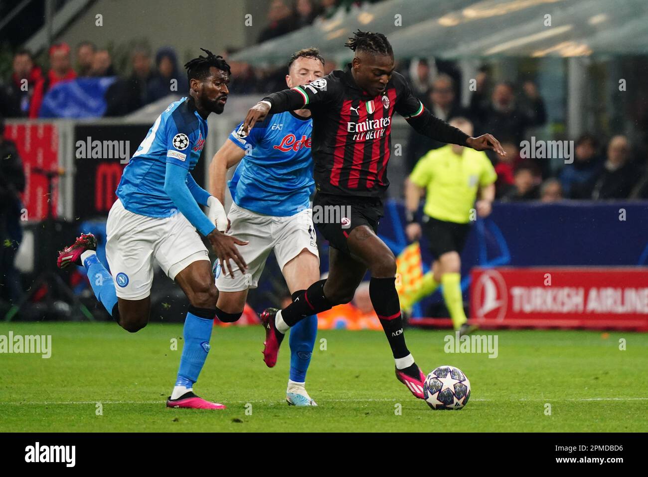 Rafael Leao (AC Milan) during the UEFA Champions League, Quarter-finals ...