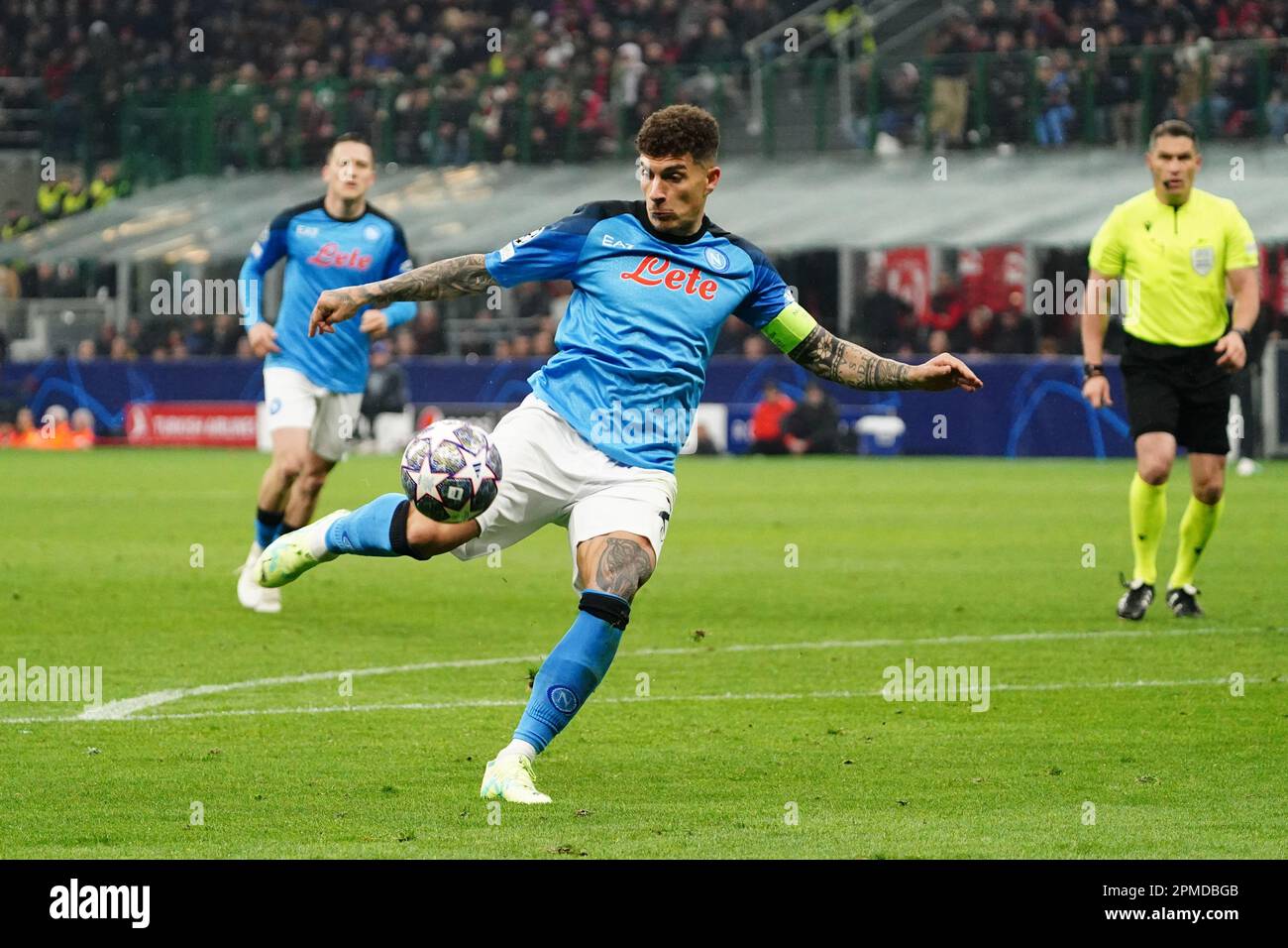 Giovanni Di Lorenzo (SSC Napoli) during the UEFA Champions League ...