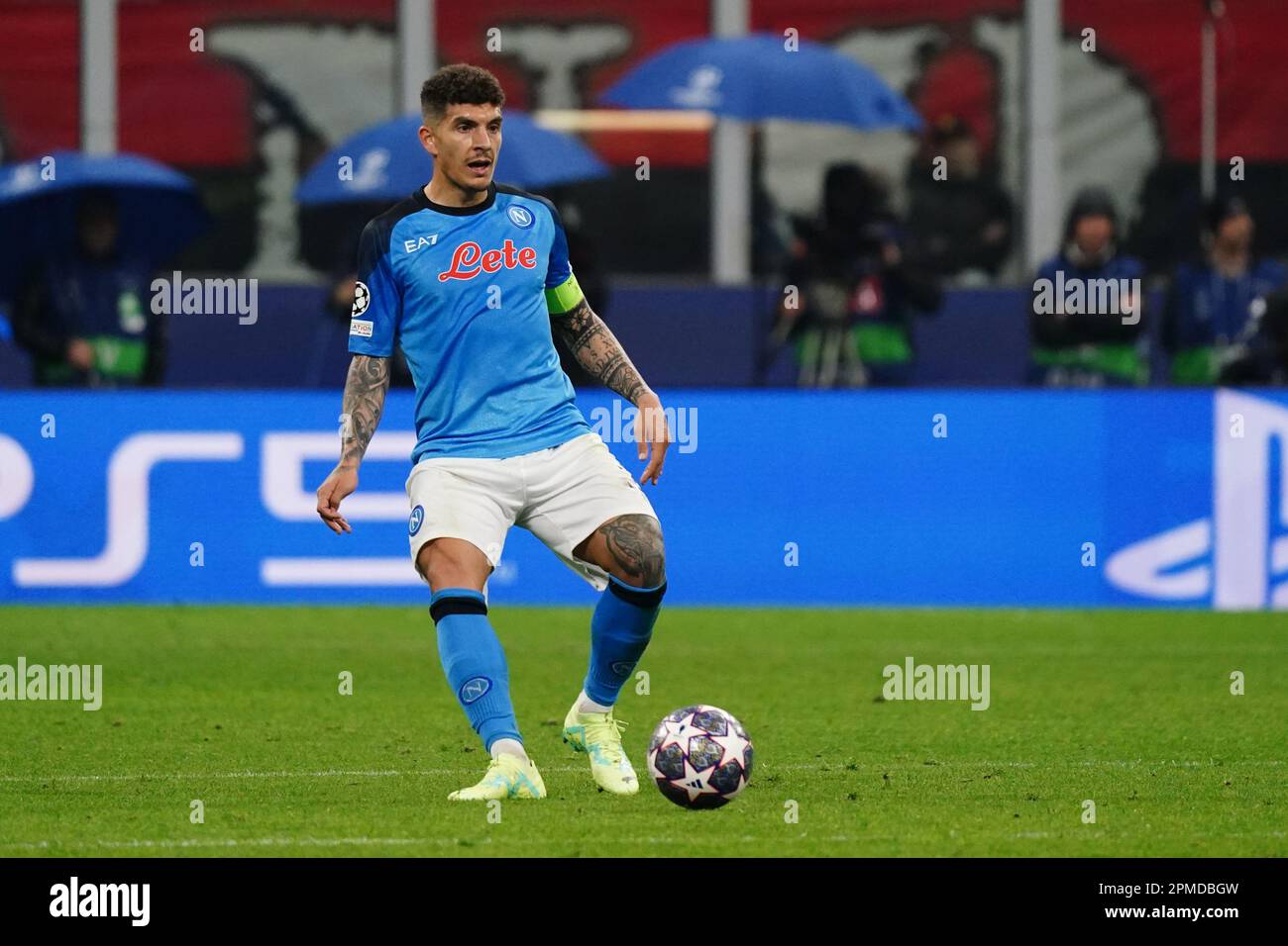 Giovanni Di Lorenzo (SSC Napoli) during the UEFA Champions League ...
