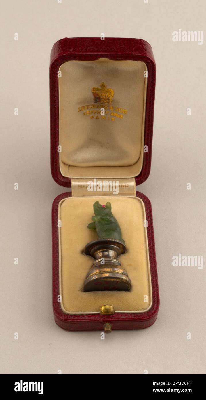 Seal (USA); jade, ruby, silver gilt Stock Photo - Alamy
