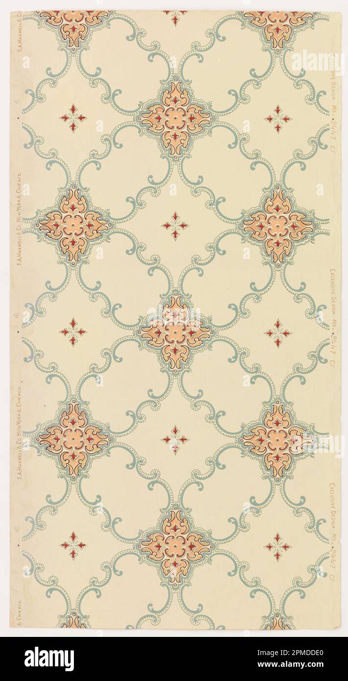 Ceiling Paper (USA); Manufactured by Maxwell & Co., S.A. (United States ...