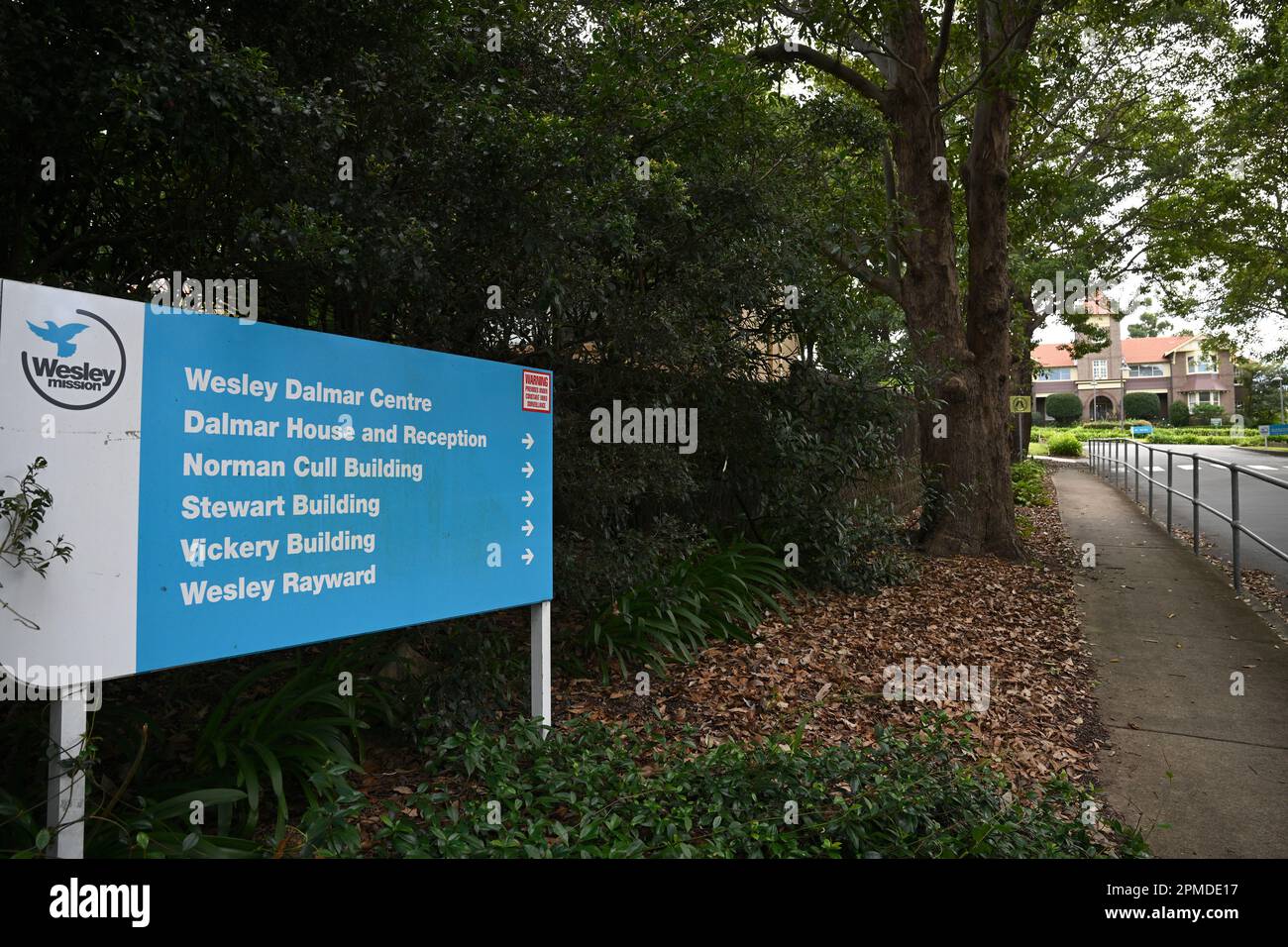 A general view of the Wesley Dalmar property in Carlingford, where the Wesley Rayward ...