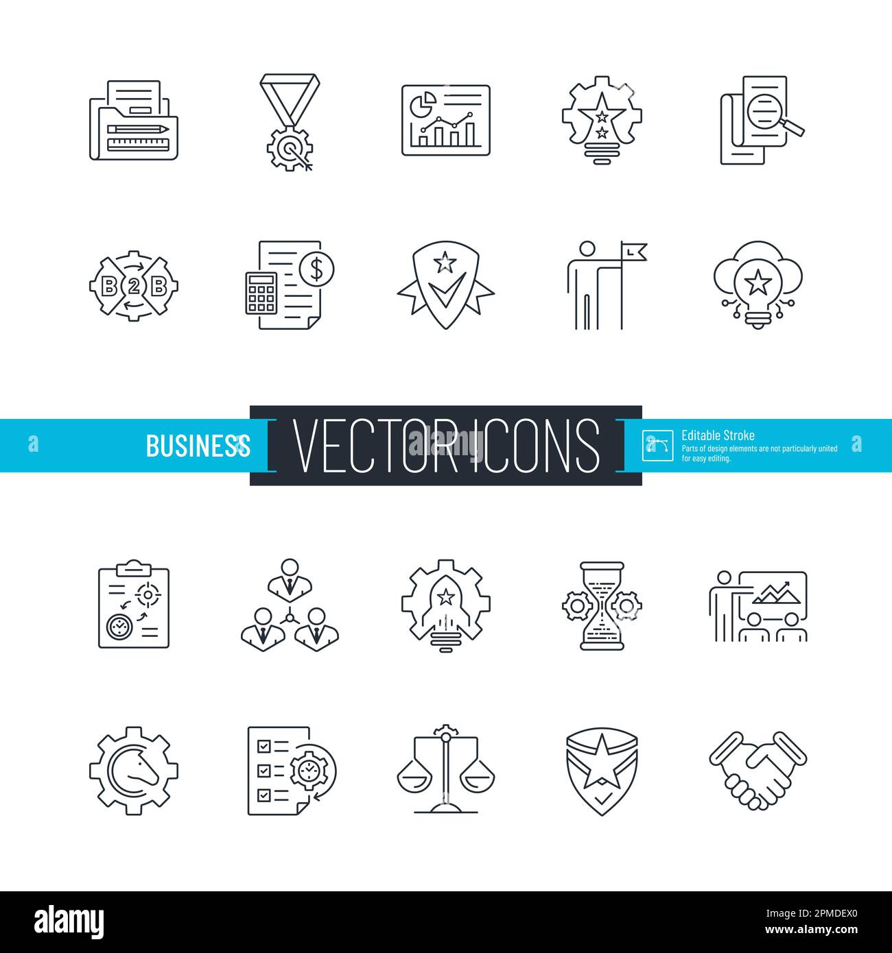 Business line symbols containing such as organization, startup ...