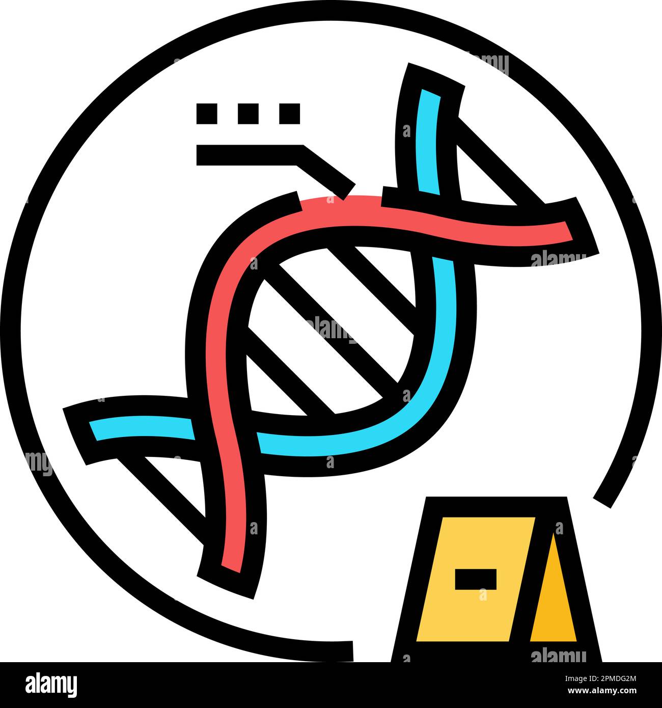 forensic evidence crime color icon vector illustration Stock Vector ...