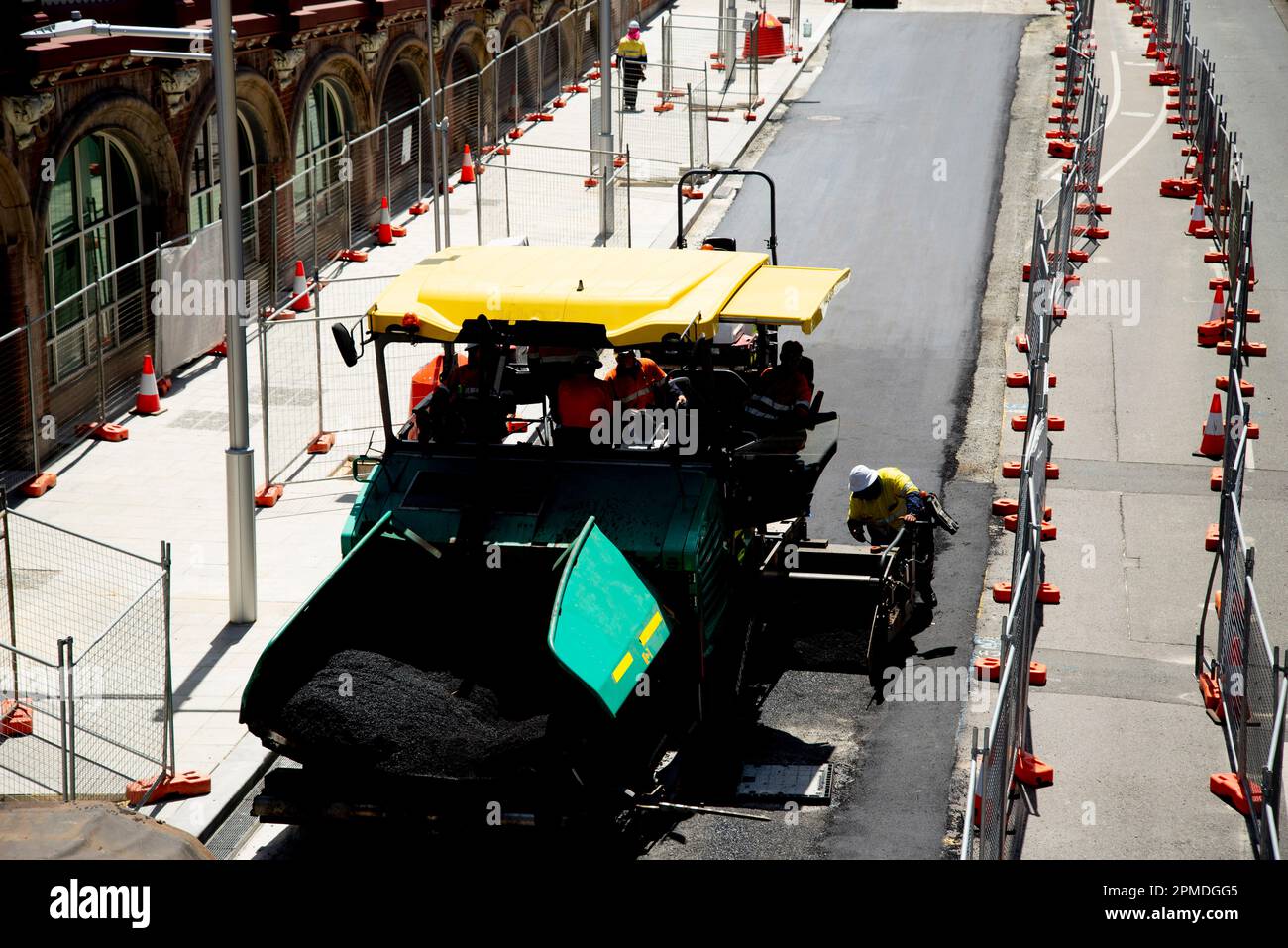 Asphalt and Bitumen Surfacing in the City Stock Photo - Alamy