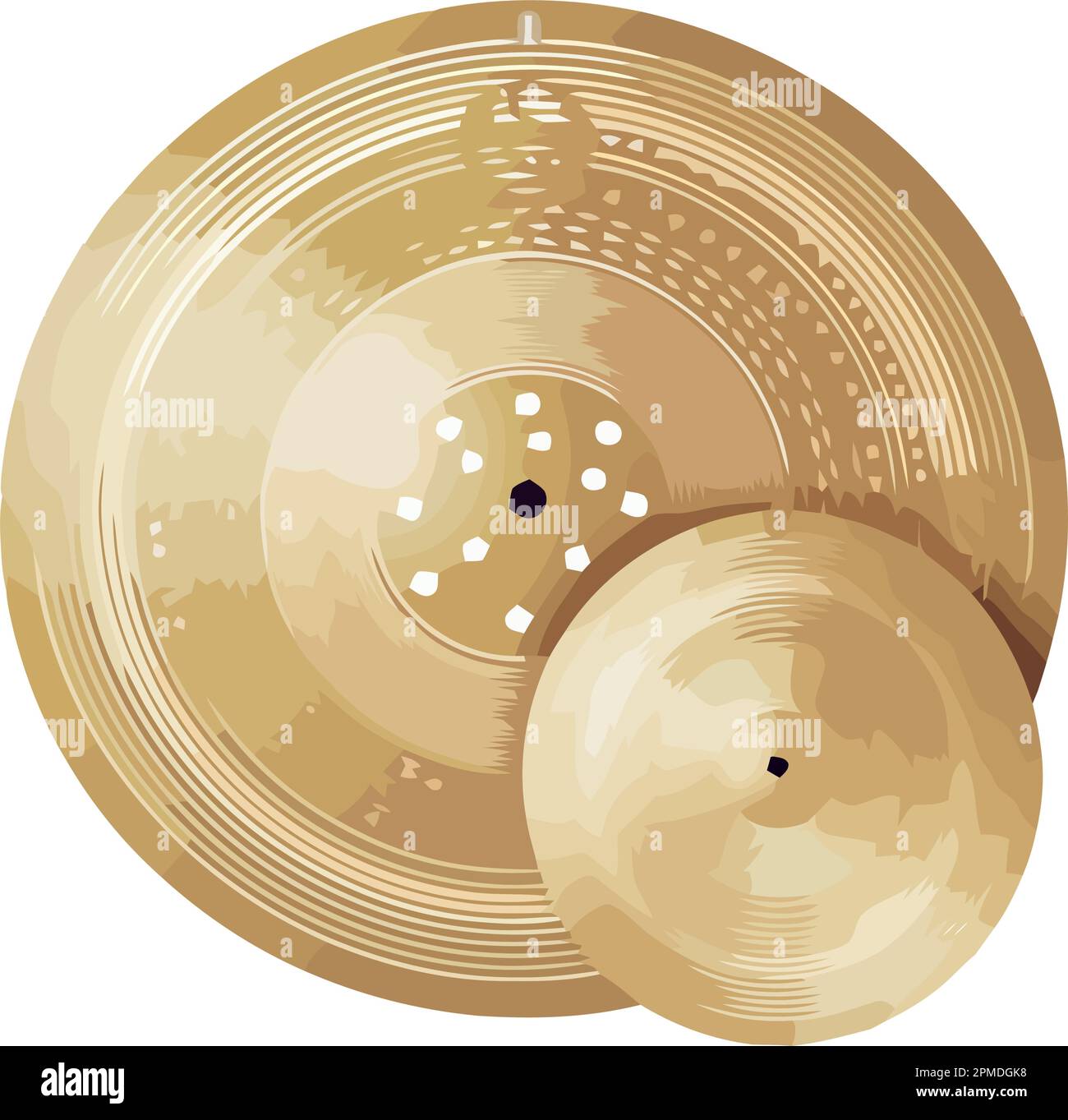 Playing cymbals orchestra Stock Vector Images - Alamy