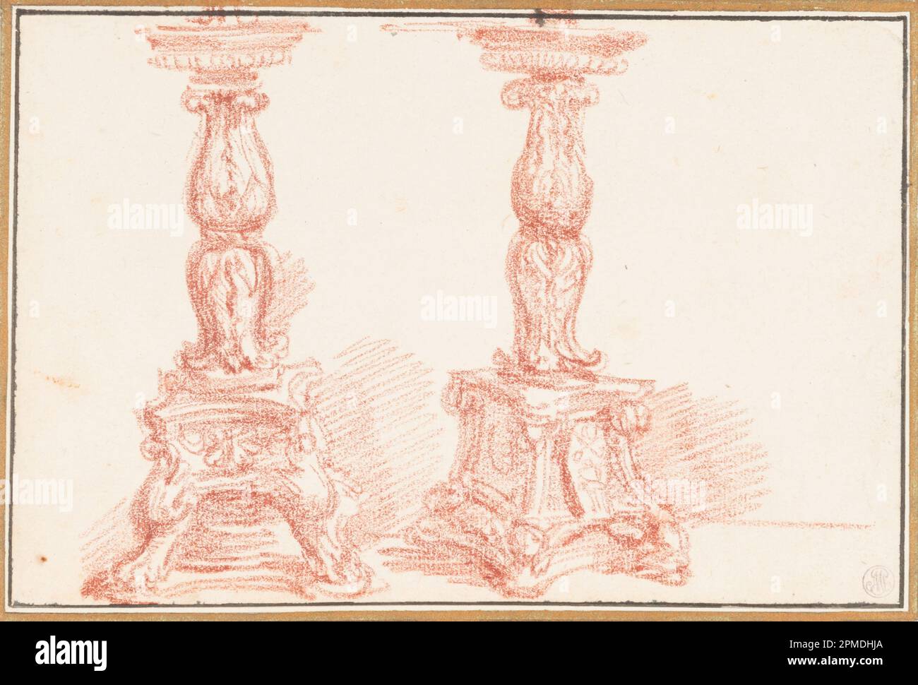 Study of candelabras this is a drawing it was create hi-res stock ...