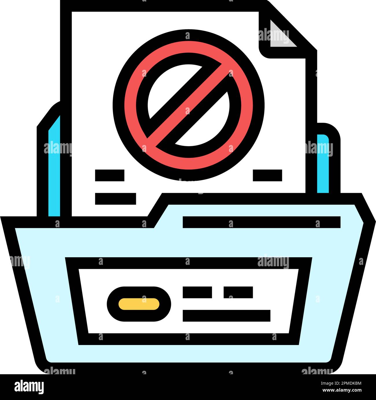proposal rejected color icon vector illustration Stock Vector Image ... proposal rejected color icon vector illustration Stock Vector Image ...