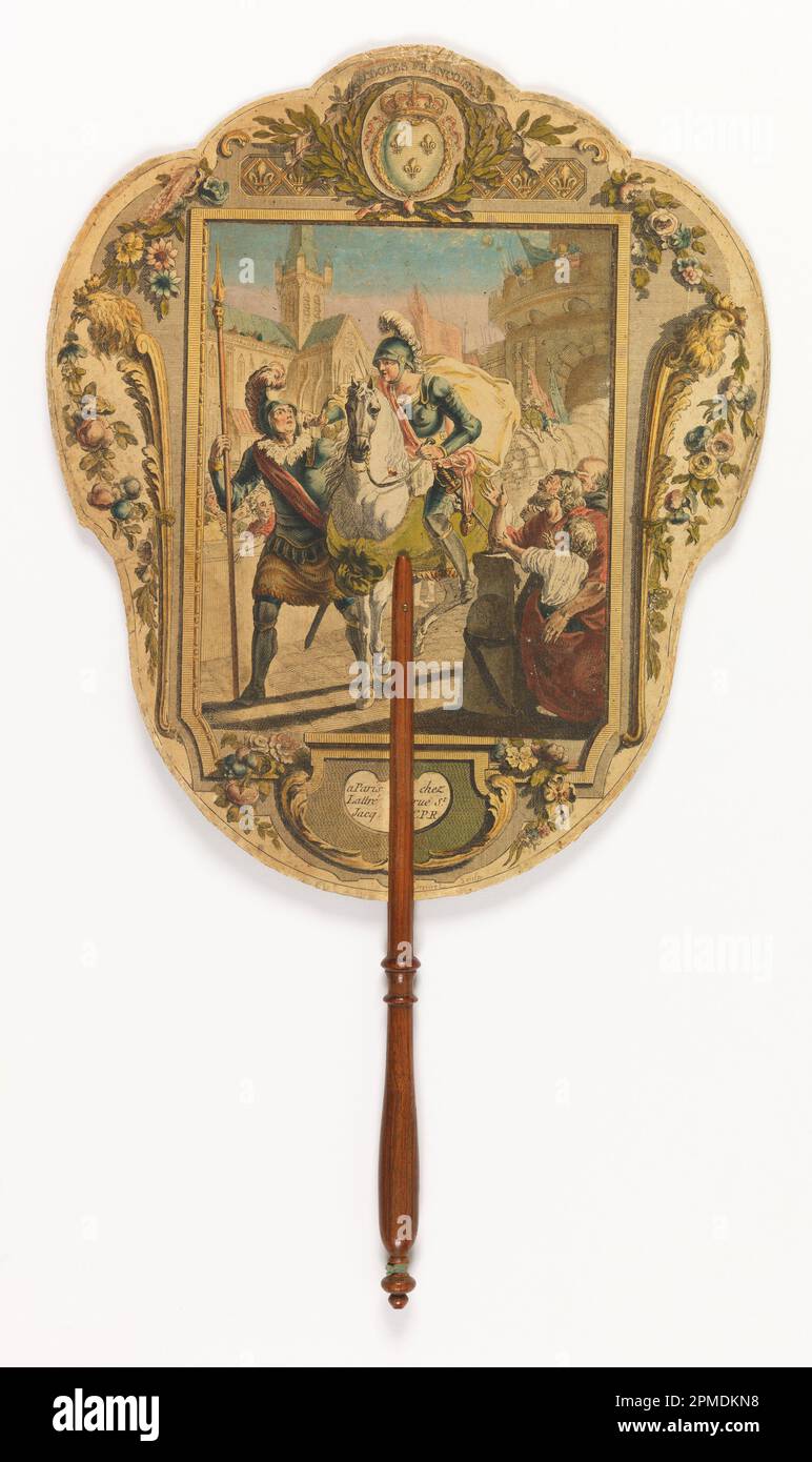 Handscreen, La Pucelle d'Orleans (The Maid of Orleans); Subject: Joan ...