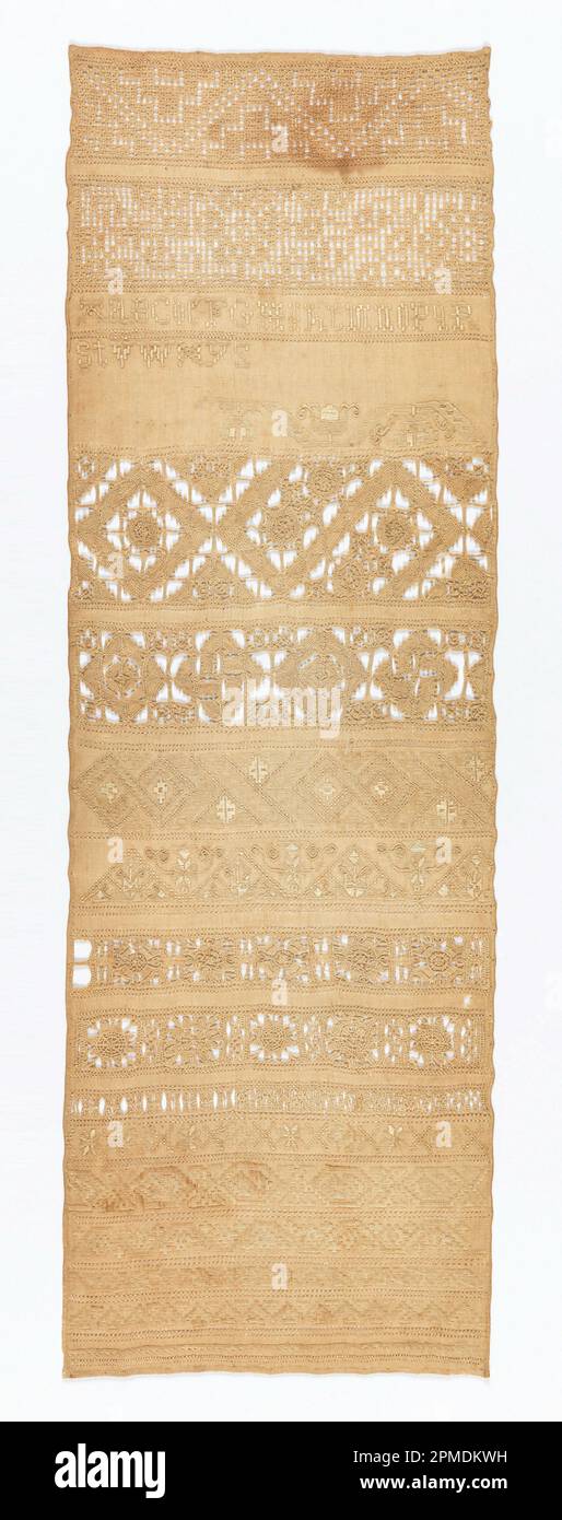 Linen sampler hi-res stock photography and images - Alamy