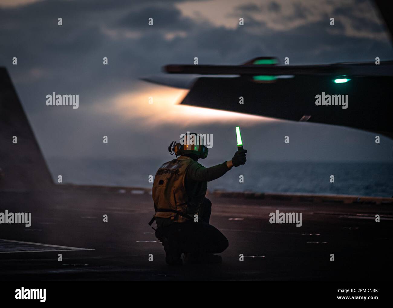 230410-N-XK462-3099 PHILIPPINE SEA (April 10, 2023) A U.S. Navy Sailor ...