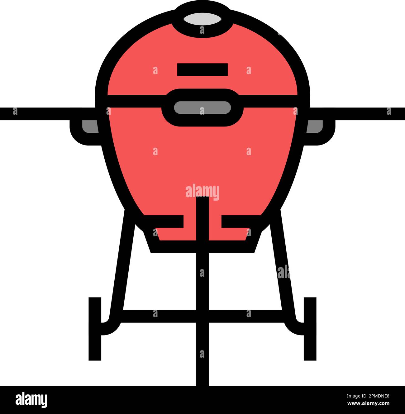 smoker beef color icon vector illustration Stock Vector Image & Art - Alamy