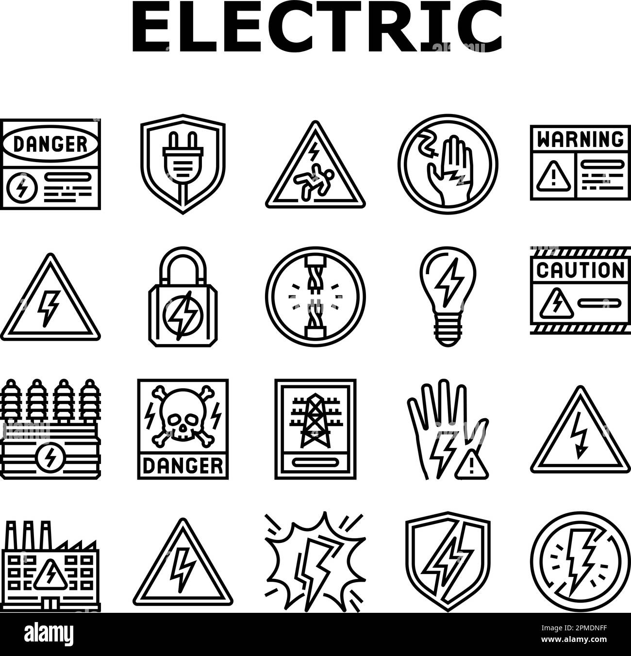 Electric short circuit Black and White Stock Photos & Images - Alamy