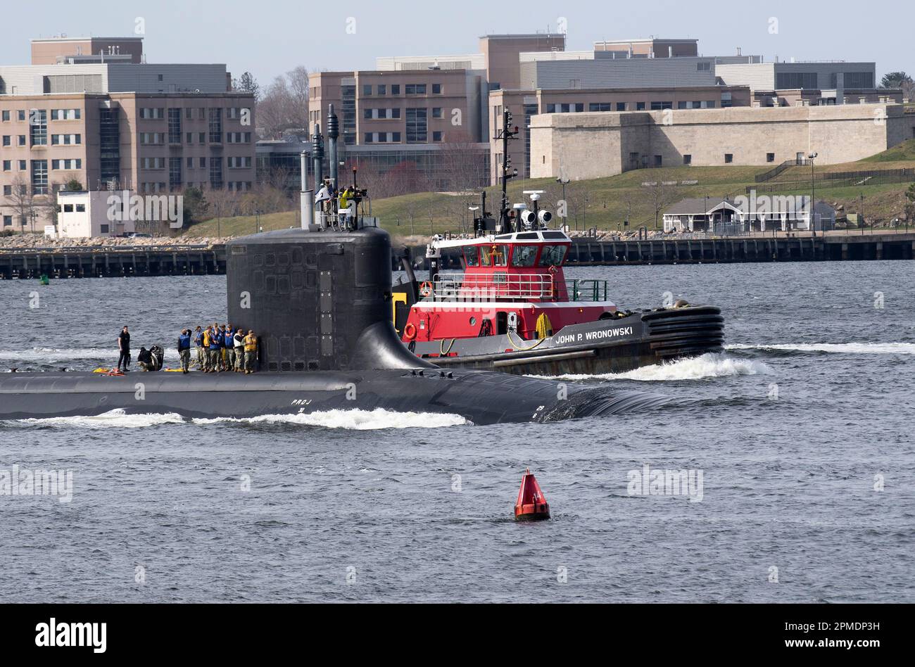 USS Virginia (SSN 774), the first in the newest class of fast-attack ...