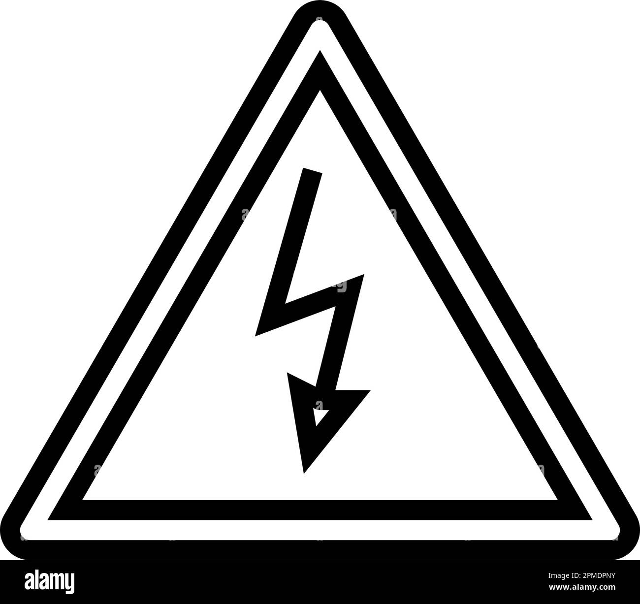 label electricity line icon vector illustration Stock Vector Image ...