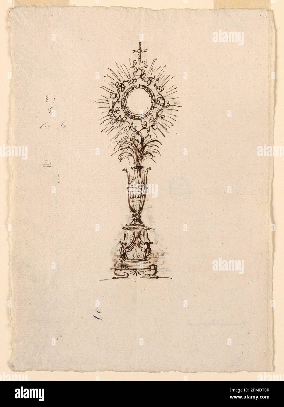 Monstrance Drawing