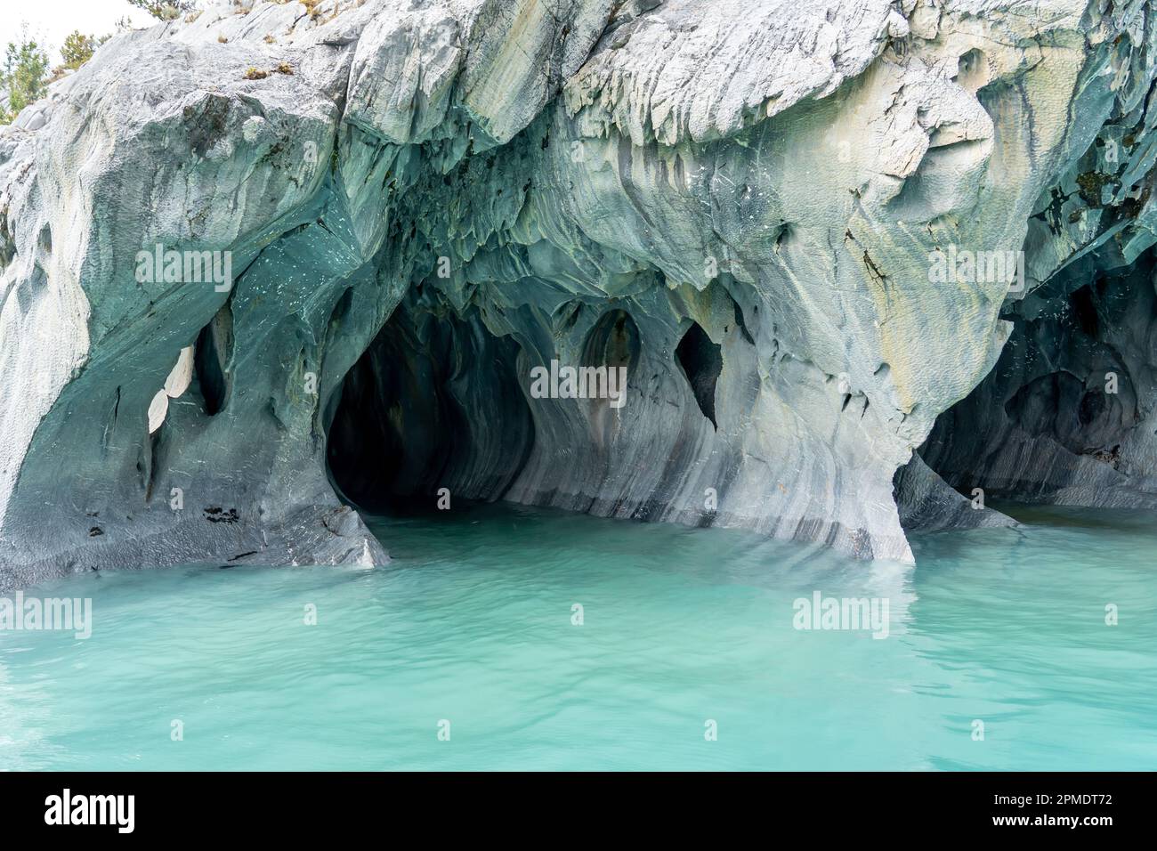 Marble Caves on Lake General Carrera, Patagonia, Chile Stock Photo - Alamy