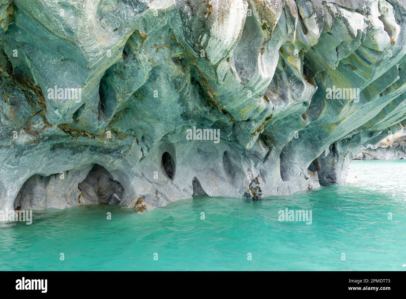 Marble Caves on Lake General Carrera, Patagonia, Chile Stock Photo - Alamy