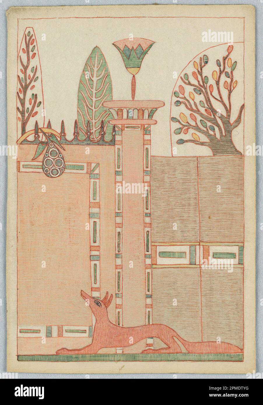 Drawing, The Fox and the Grapes, Illustration for Aesop's Fables ...