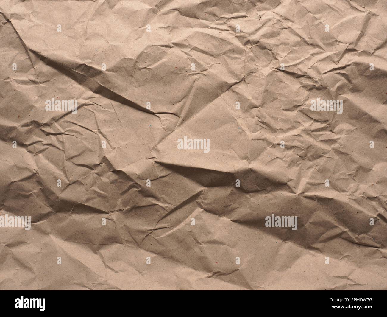 Wrinkled recycling paper using as background, environmental protection ...