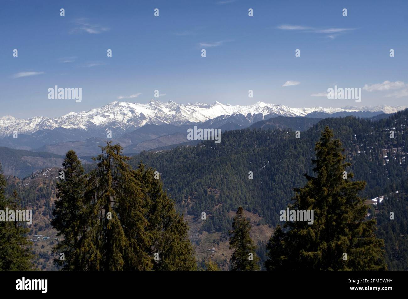 Himalayan landscape of state Himachal Pradesh India Stock Photo - Alamy
