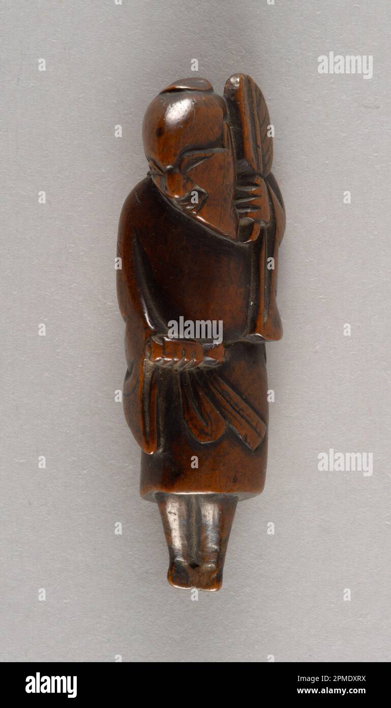 netsuke Figure; wood, carved Stock Photo - Alamy